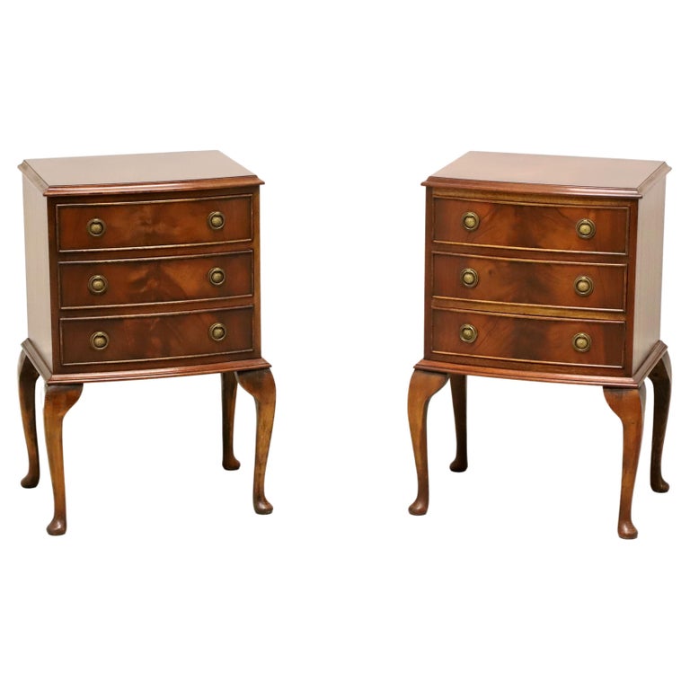 BEVAN FUNNELL Reprodux Mahogany Georgian End Side Tables - Pair For ...