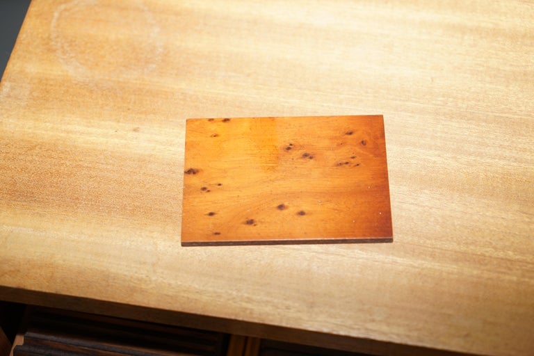 Bevan Funnell Wood Sample Cabinet 100s of Timber Samples Burr Yew ...