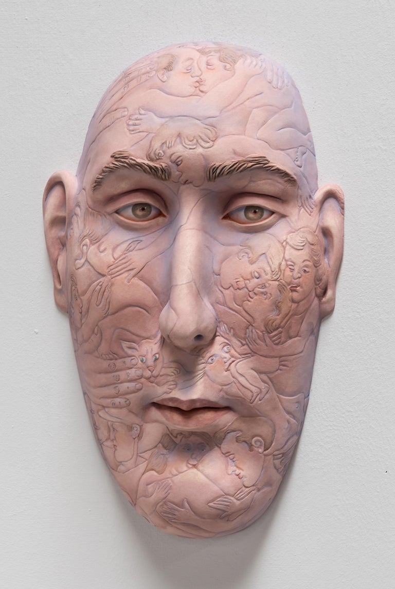 Beverly Mayeri - "Head of the Family", Contemporary, Ceramic, Sculpture ...