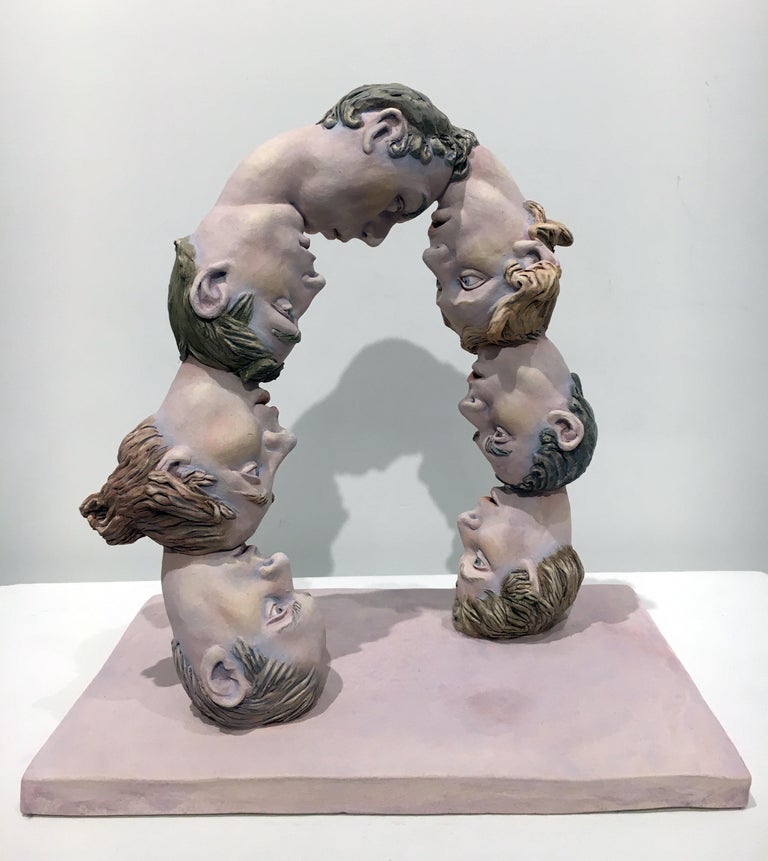 Beverly Mayeri - "Topsy Turvy", Contemporary Porcelain Ceramic ...