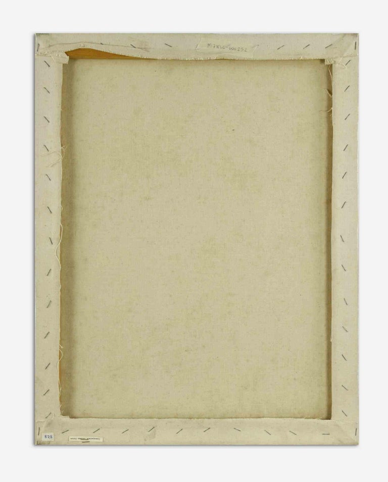 Beverly Pepper - Yellow - Oil Paint by Beverly Pepper - 1970s For Sale ...