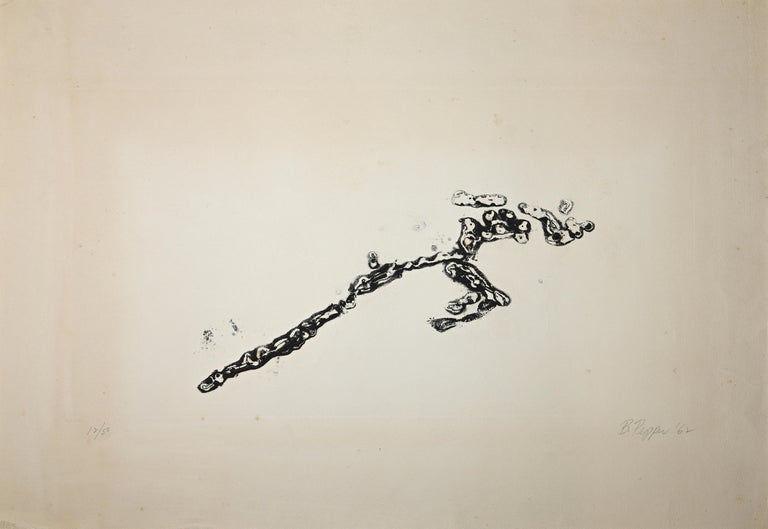 Beverly Pepper - Untitled - Original Etching by Beverly Pepper - 1970s ...