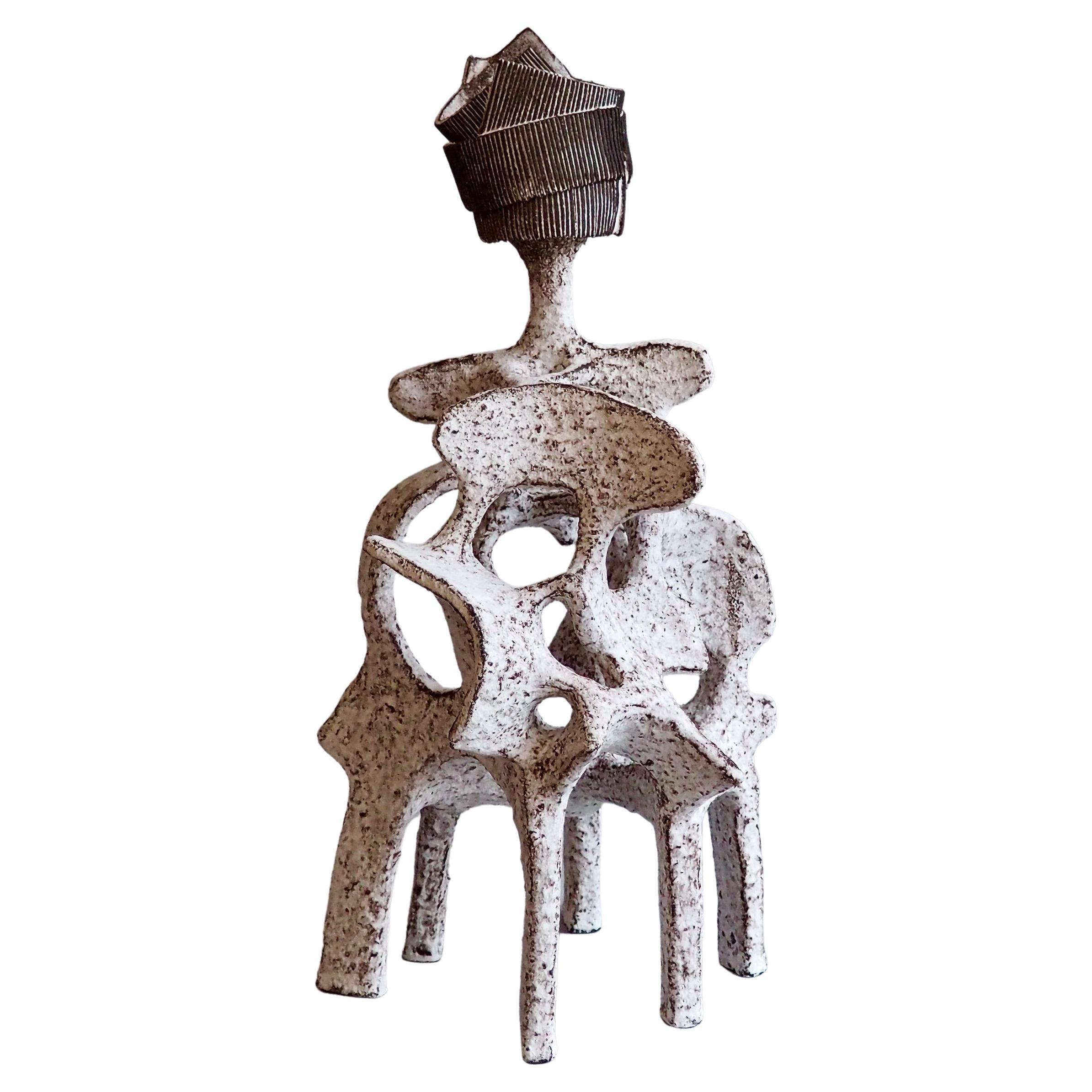 Metal Patchwork Sculpture by Artist Peter Grieve, USA, 1998 For Sale at ...