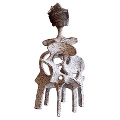 Metal Patchwork Sculpture by Artist Peter Grieve, USA, 1998 For Sale at ...