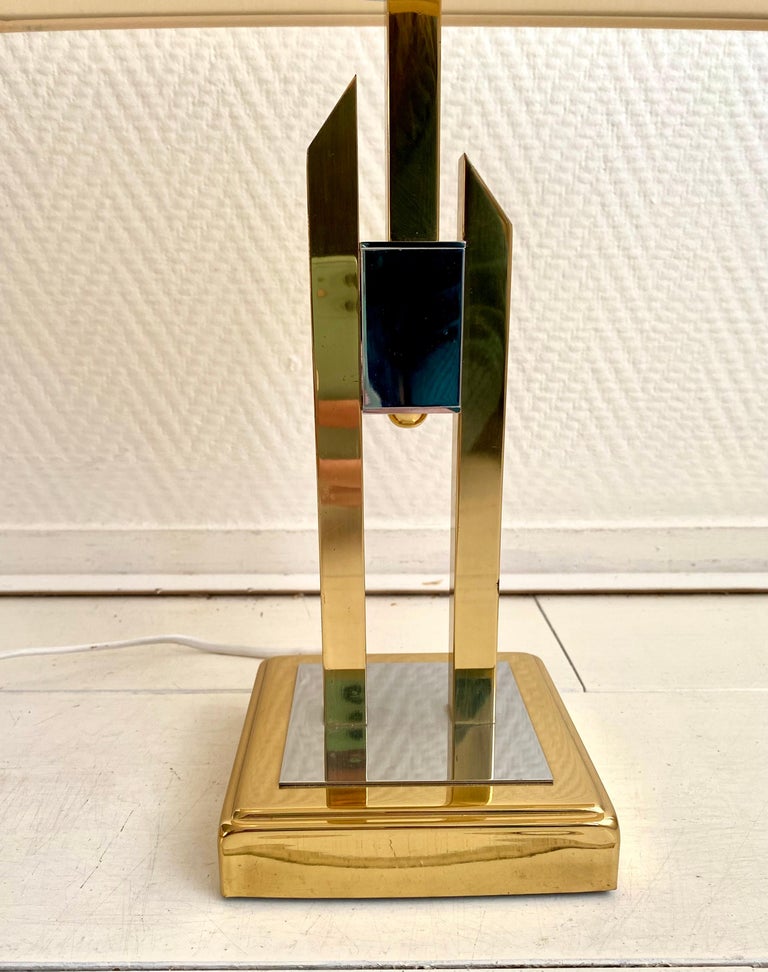 Bi-Color Skyscraper Table Lamp, Attributed to Herda Holland For Sale at ...