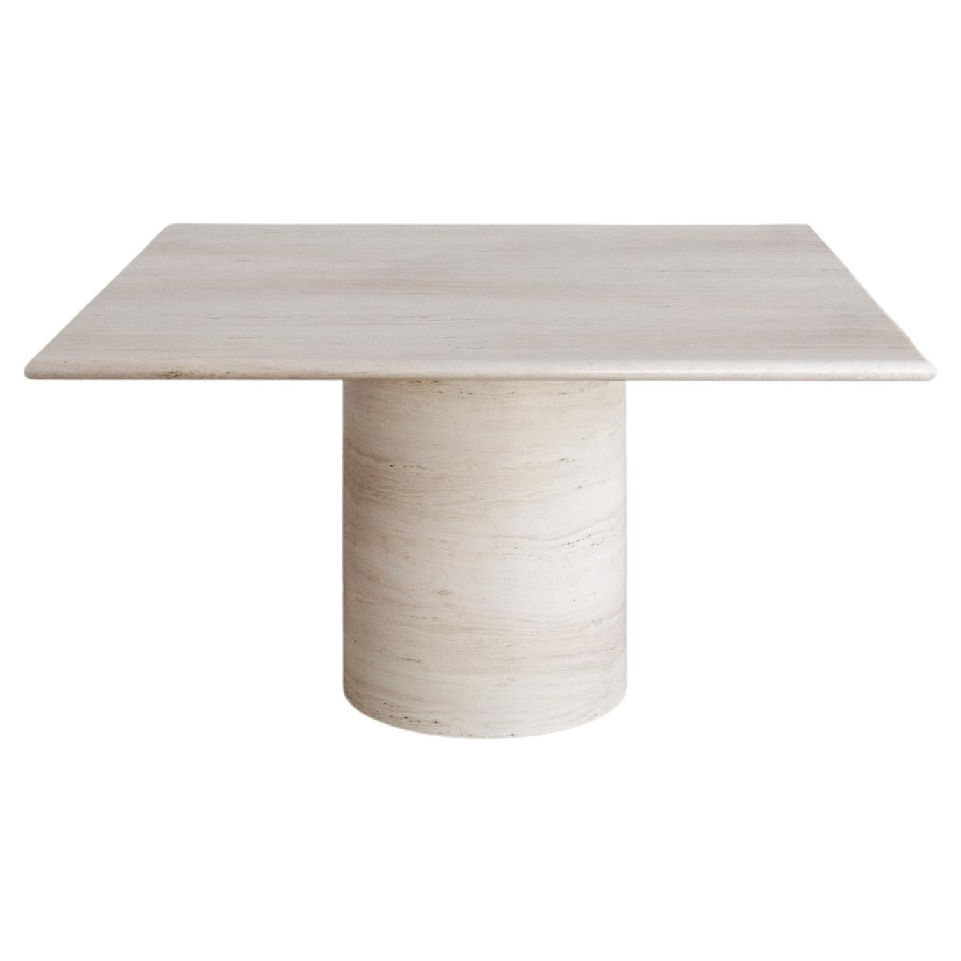Bianco Travertine Fiori Nesting Coffee Table by the Essentialist For ...