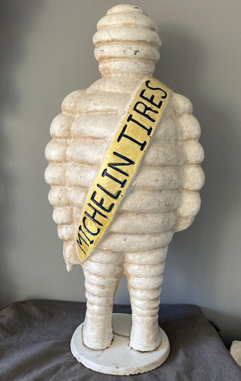 Bibendum Michelin Man Advertising Sculpture For Sale at 1stDibs
