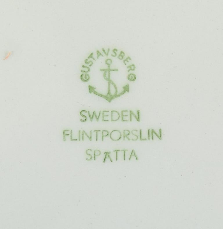 Bibi Breger for Gustavsberg, Sweden, Three "Spätta" Earthenware Plates ...