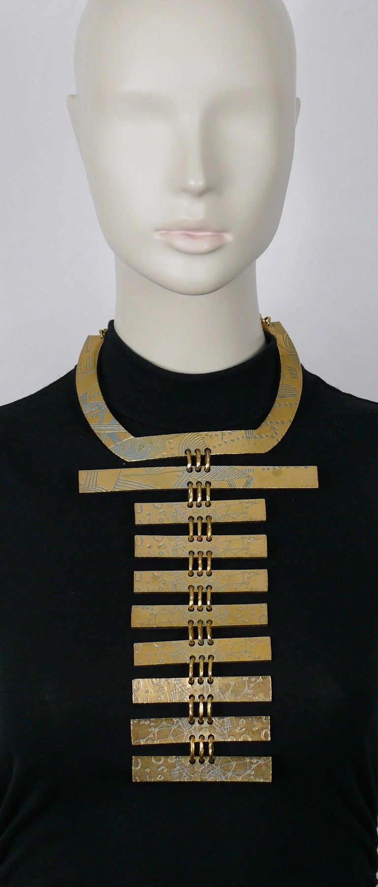 BICHE DE BERE Vintage Massive Limited Edition Graffitis Plastron ...