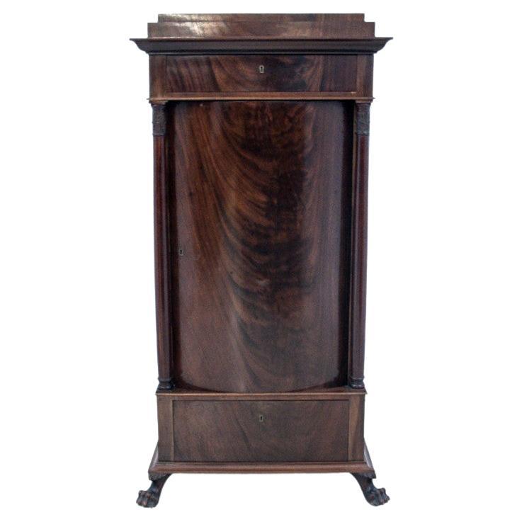 Large Mahogany Storage Cabinet, circa 1860 For Sale at 1stDibs