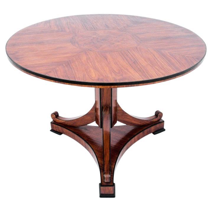 Uncommonly Designed Biedermeier Center Table For Sale at 1stDibs