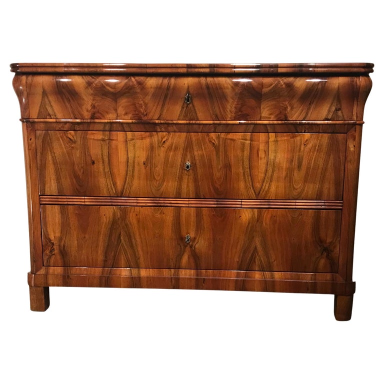 Biedermeier Chest of Drawers, 1820-30 at 1stDibs