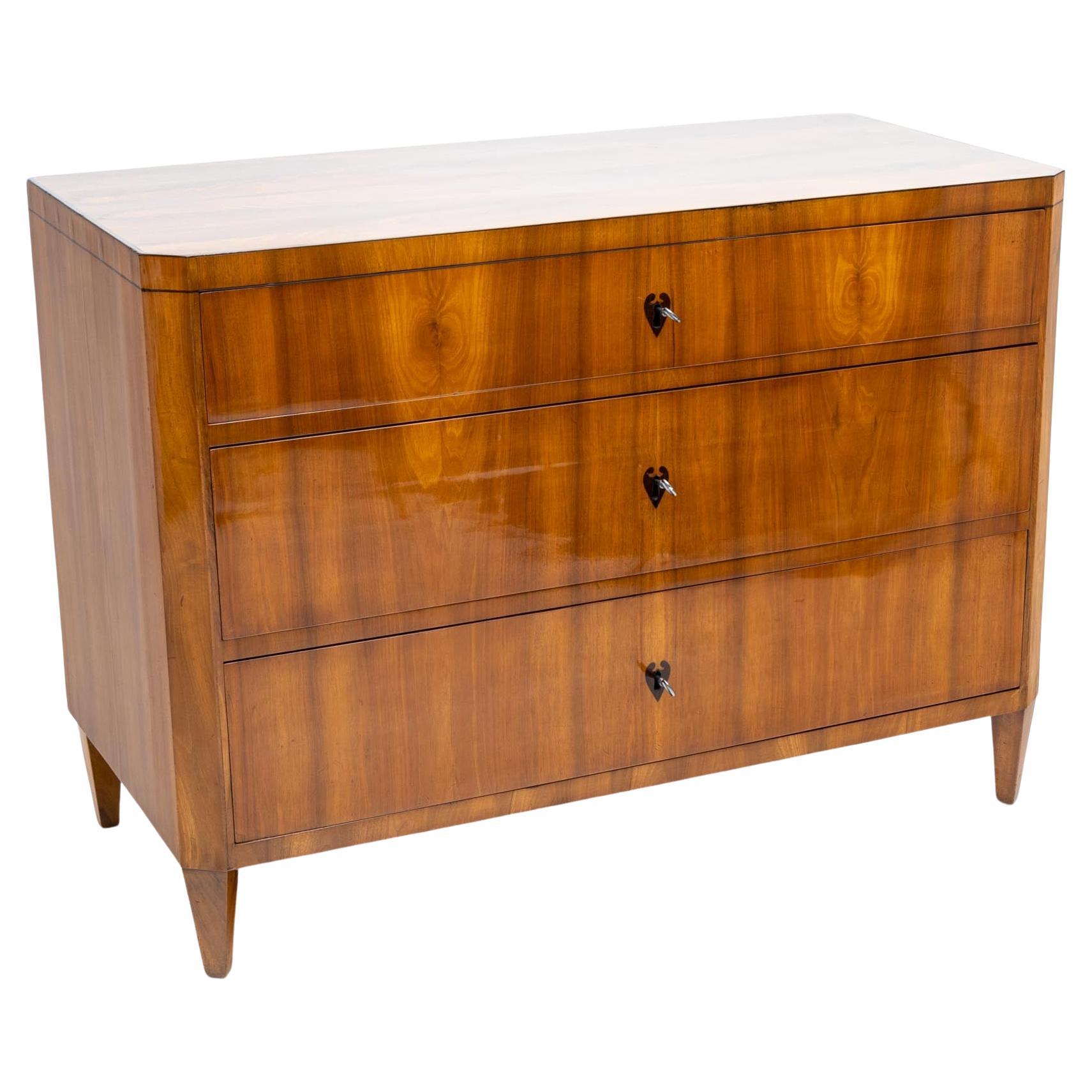 Biedermeier Chest of Drawes, circa 1820 For Sale at 1stDibs