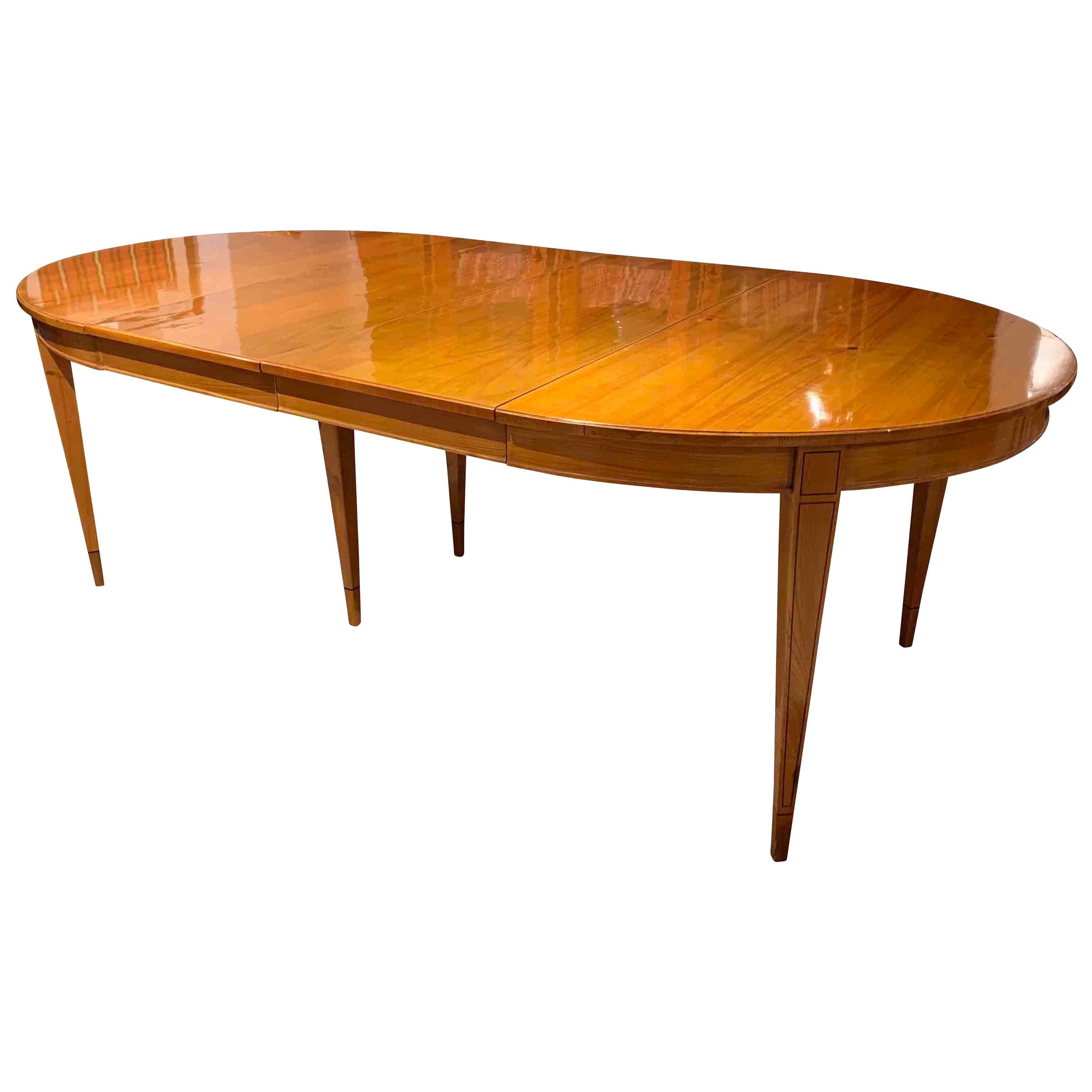 Biedermeier Expandable Table, Cherrywood, Southwest Germany, 19th ...