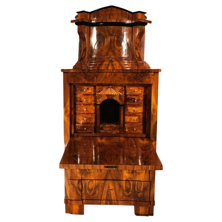 Biedermeier Secretary Desk, South Germany, 1820 For Sale at 1stDibs