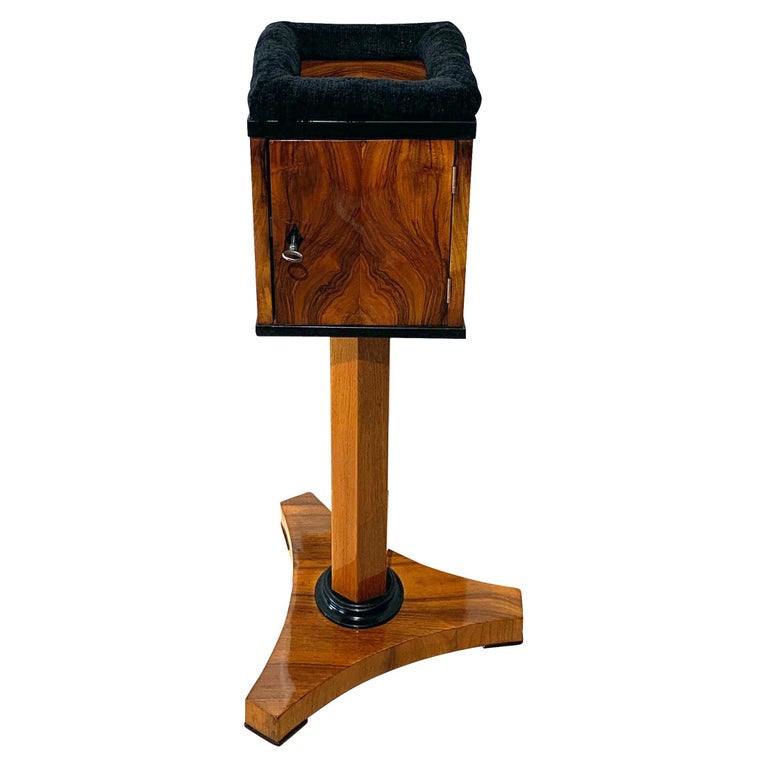 Biedermeier Sewing Stand with Drawers, Walnut, Cherry, South Germany ...