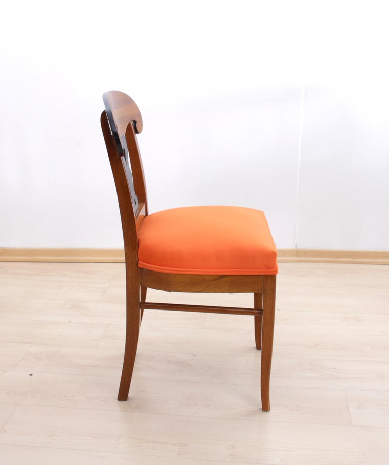 Biedermeier Shovel Chair, Ashwood, Ebonized Back Decor, Germany, circa ...