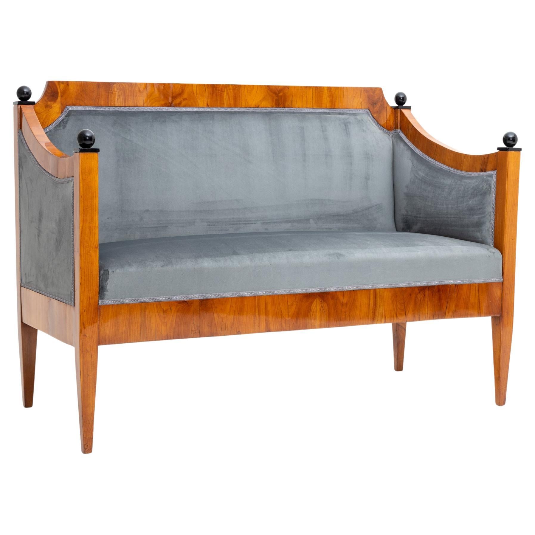 Swedish Biedermeier Upholstered Divan or Meridienne in Birch, c. 1820 ...