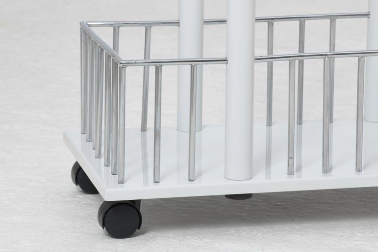 Bieffeplast Side Table / Trolley For Sale at 1stDibs