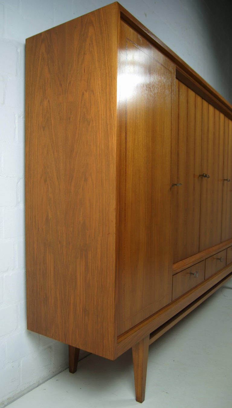 Big 1960s Retro Highboard at 1stDibs