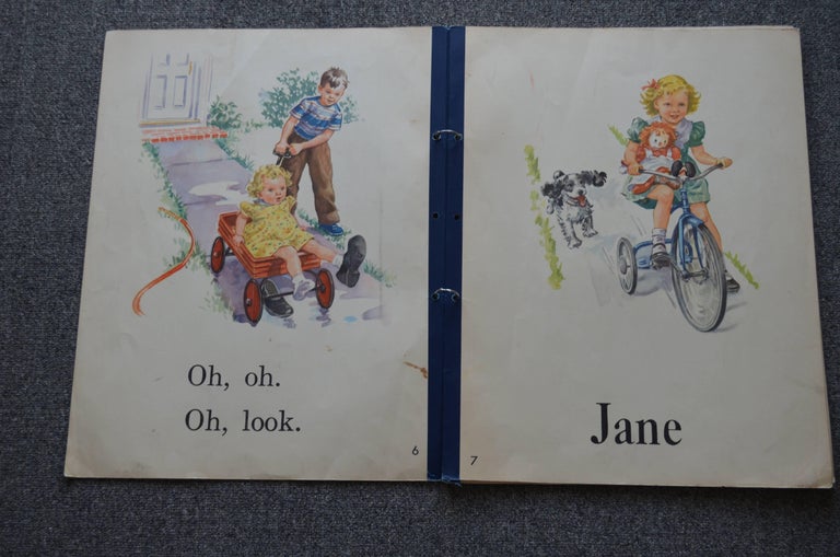 Big Book of Dick and Jane for Beginning Readers, circa 1950s at 1stDibs