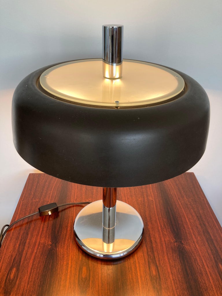 Big Design Extra Large Midcentury Mushroom Table Lamp by Hillebrand ...