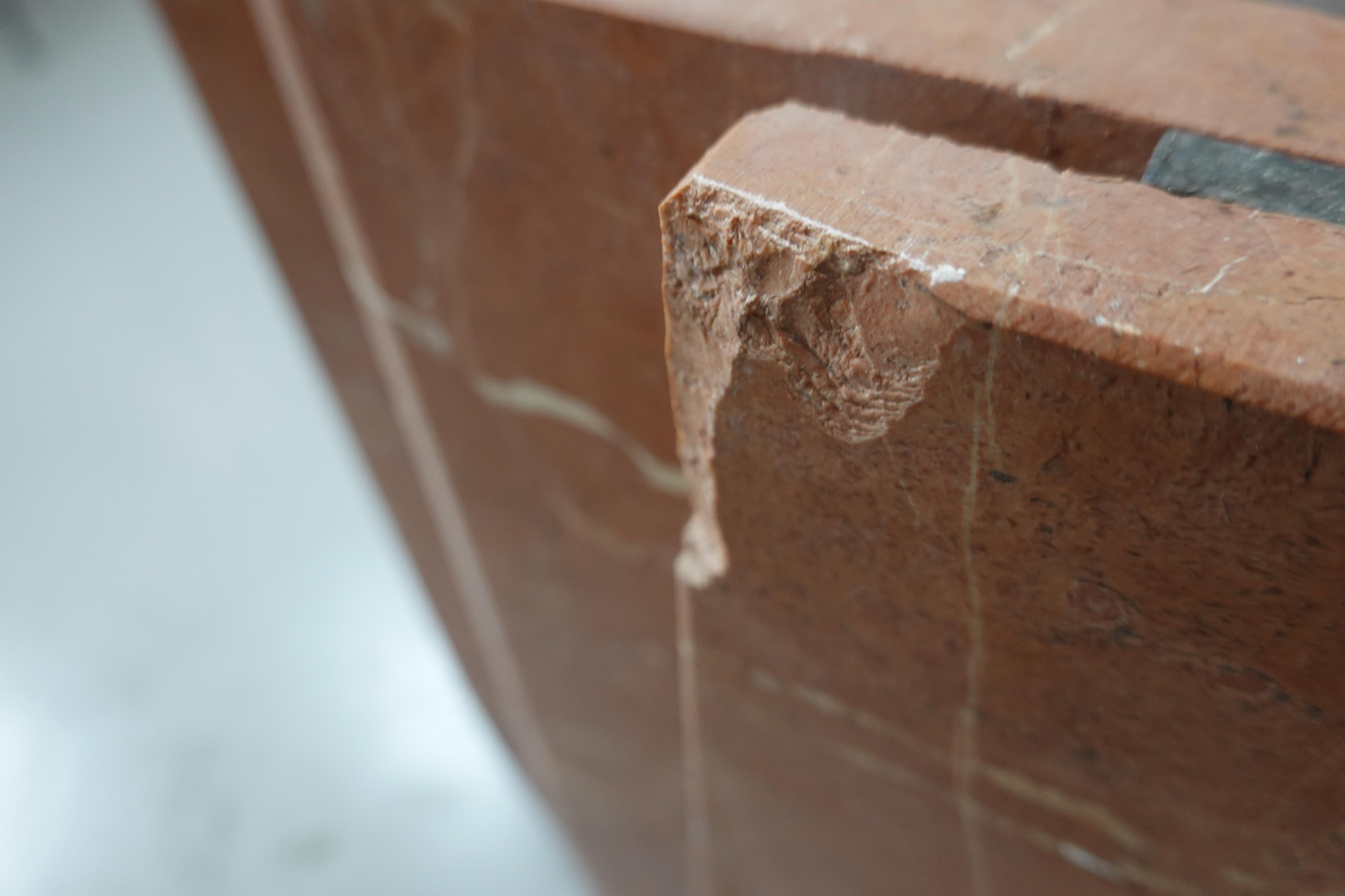 Big Mid-Century Modern Dining Table in Verona Marble at 1stDibs | big ...