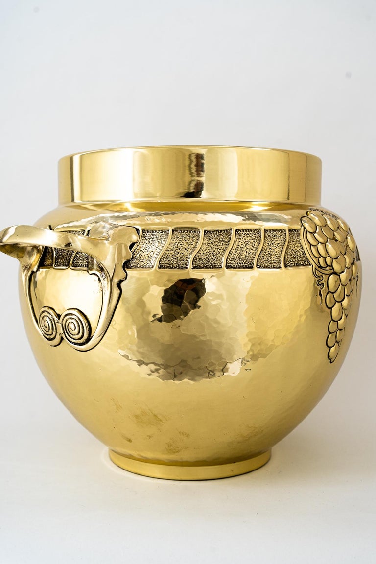 Big Floral Jugendstil Flower Pot Around 1908 For Sale at 1stDibs