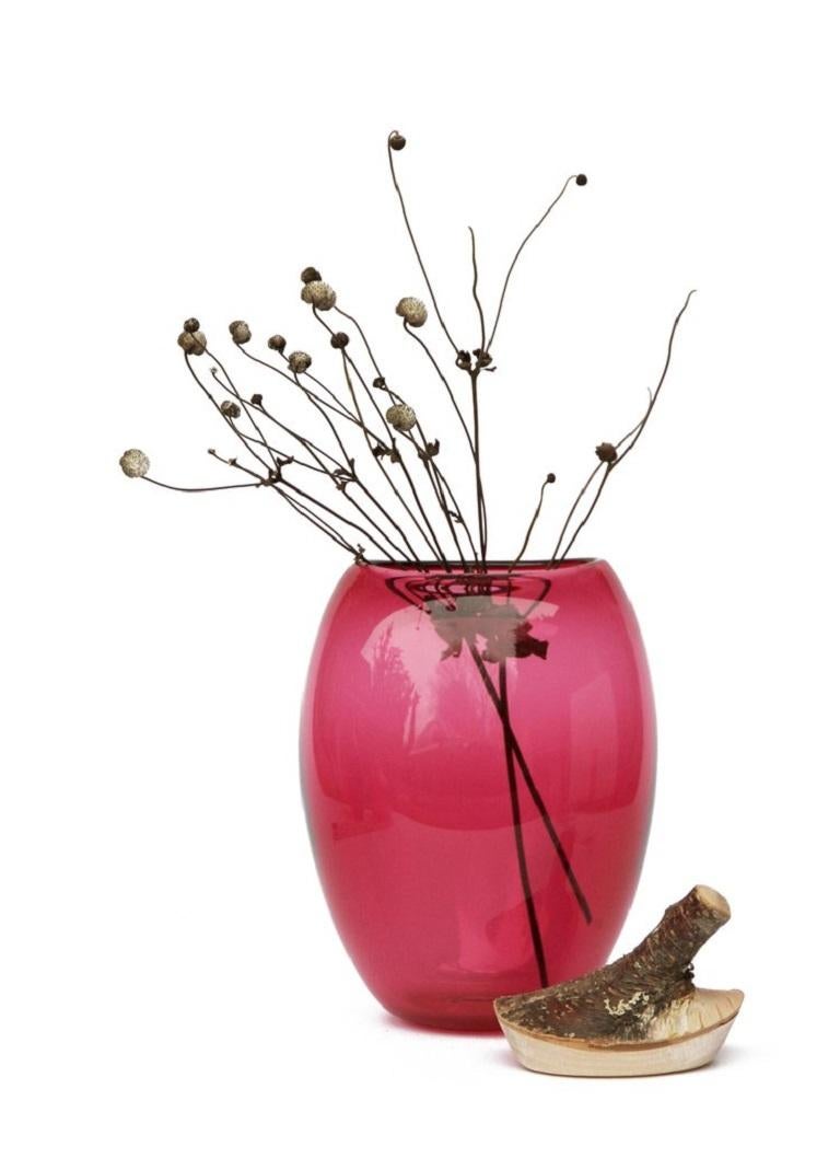 Big Hot Pink Branch Bowl, Pia Wüstenberg For Sale at 1stDibs