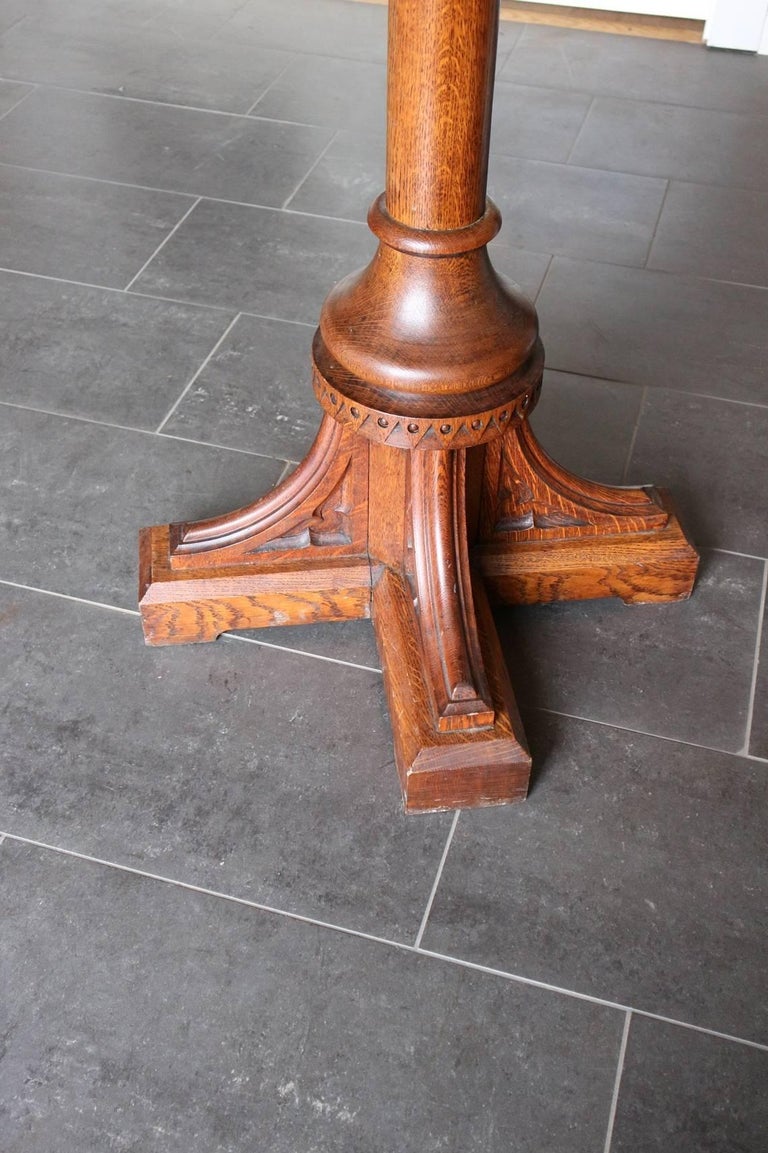Big Oak Reading Stand or Book Stand at 1stDibs | wooden floor book ...