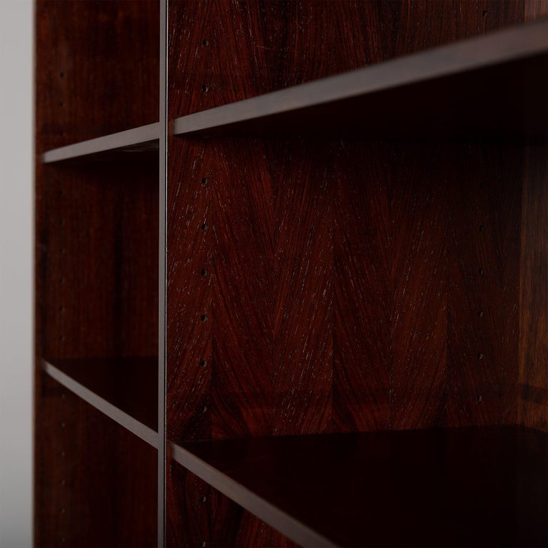 Big Rosewood Bookcase Model No. 6 by Gunni Omann for Omann Jun A/S ...