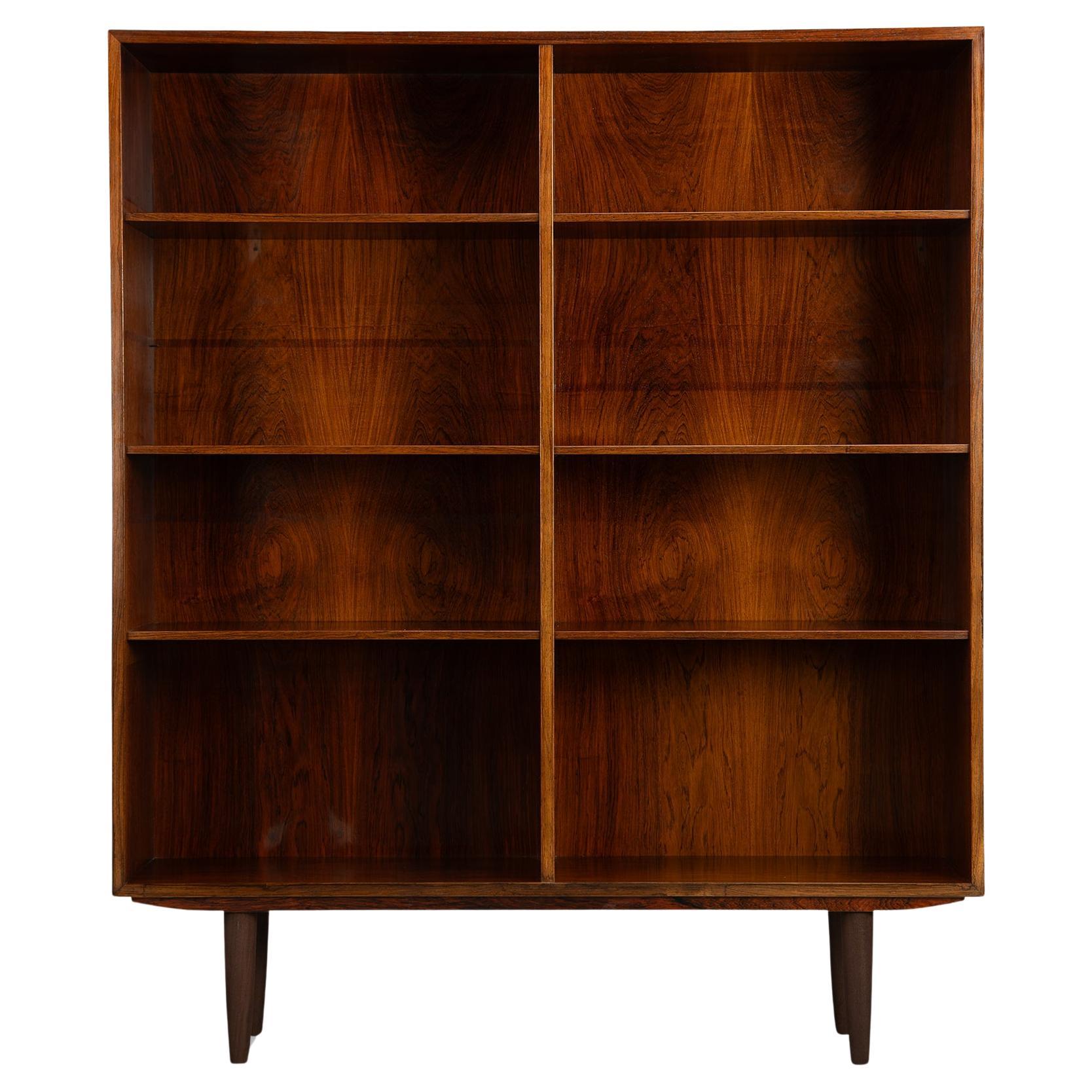 Big Rosewood Model 6 Bookcase by Omann Jun., 1960s For Sale at 1stDibs