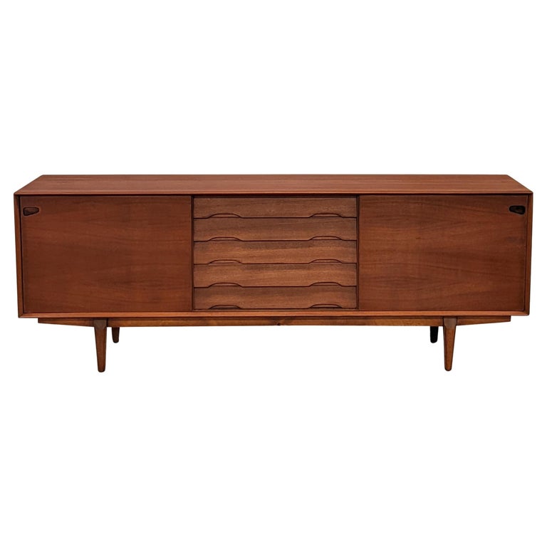 Big Sideboard by Henry Rosengren Hansen for Dyrlund Vintage Danish Mid ...
