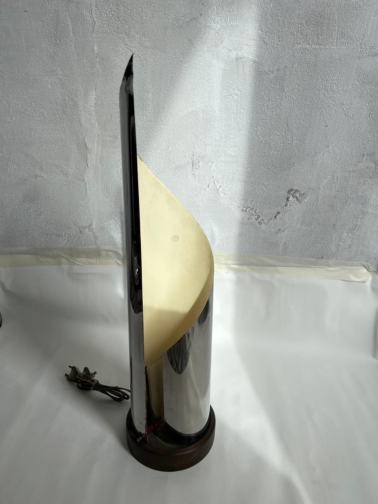 Big Table Lamp, 1970, Material: Chrome, France Attributed to Bended ...