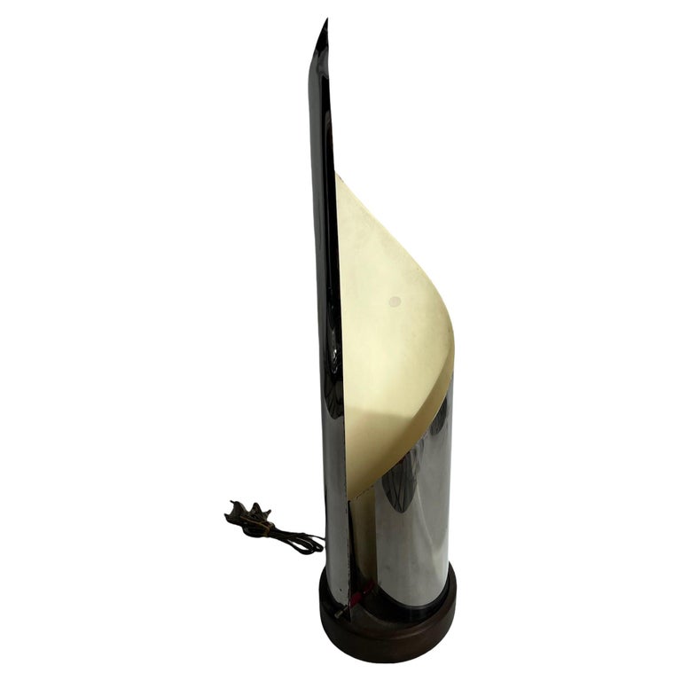 Big Table Lamp, 1970, Material: Chrome, France Attributed to Bended ...