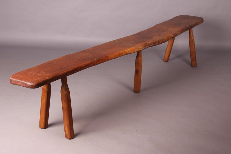 Big Wood Bench For Sale at 1stDibs