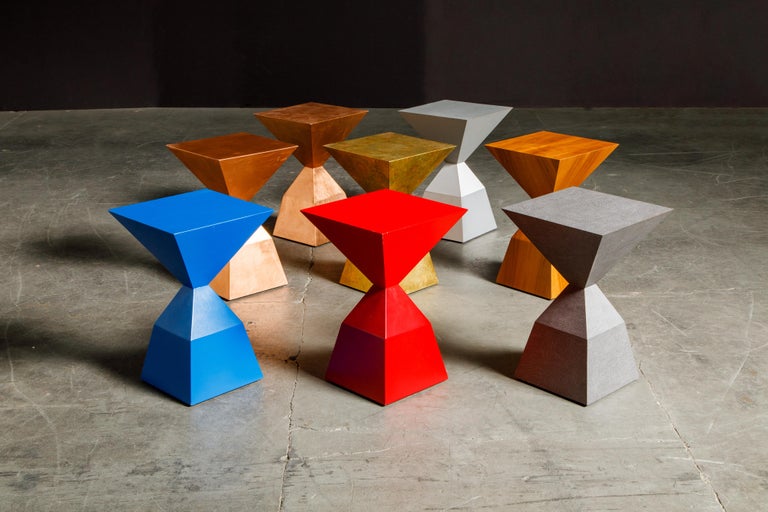 'Bijou' Occasional Tables Prototype Set by Stewart MacDougall, Signed ...