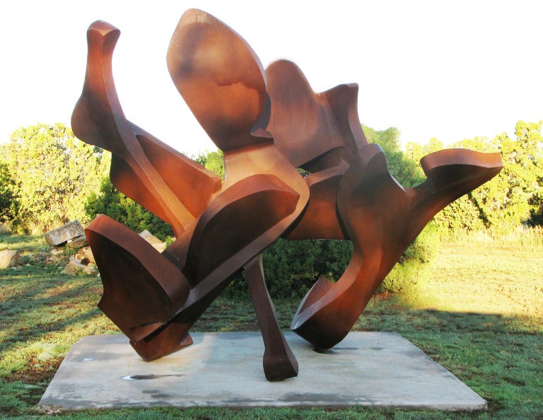 Bill Barrett - "Bouquet", Abstract, Steel Metal Sculpture by Bill ...