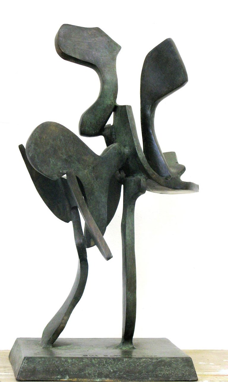 Bill Barrett - "Lyra Series 24", Abstract, Bronze Metal Sculpture by ...