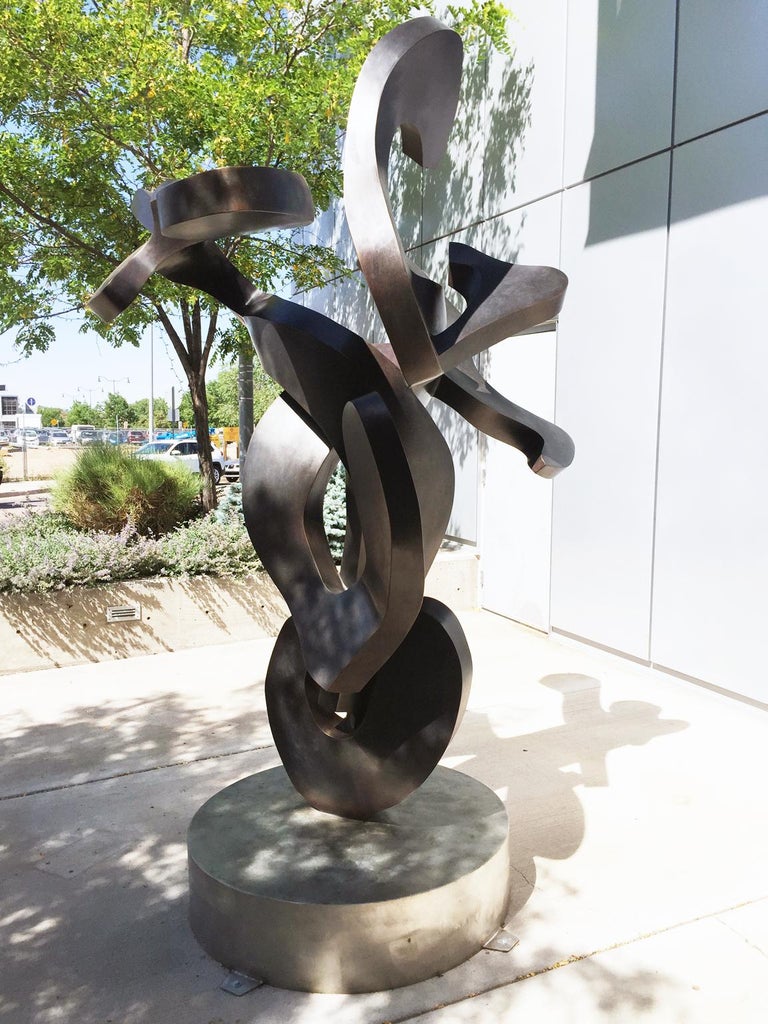Bill Barrett - "Magic III", Abstract, Bronze Metal Sculpture by Bill ...