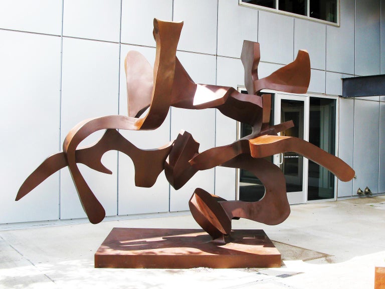Bill Barrett - "Perfect Imbalance", Abstract, Steel Metal Sculpture by ...