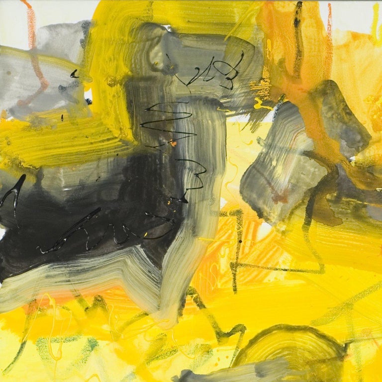 Bill Buchman - Orange Satori (Satori VIII), Mixed Media on Canvas For ...