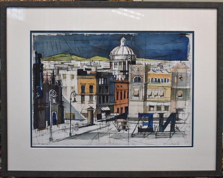 Bill Condon - "Zocalo #4" Mexico City Square 1960 Exhibited Piece For ...