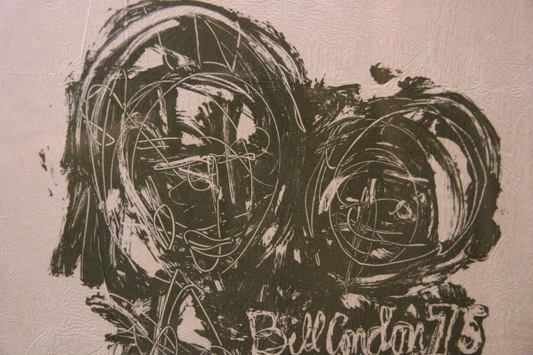 Bill Condon - Modern Figurative Abstract Mixed Media For Sale at 1stDibs