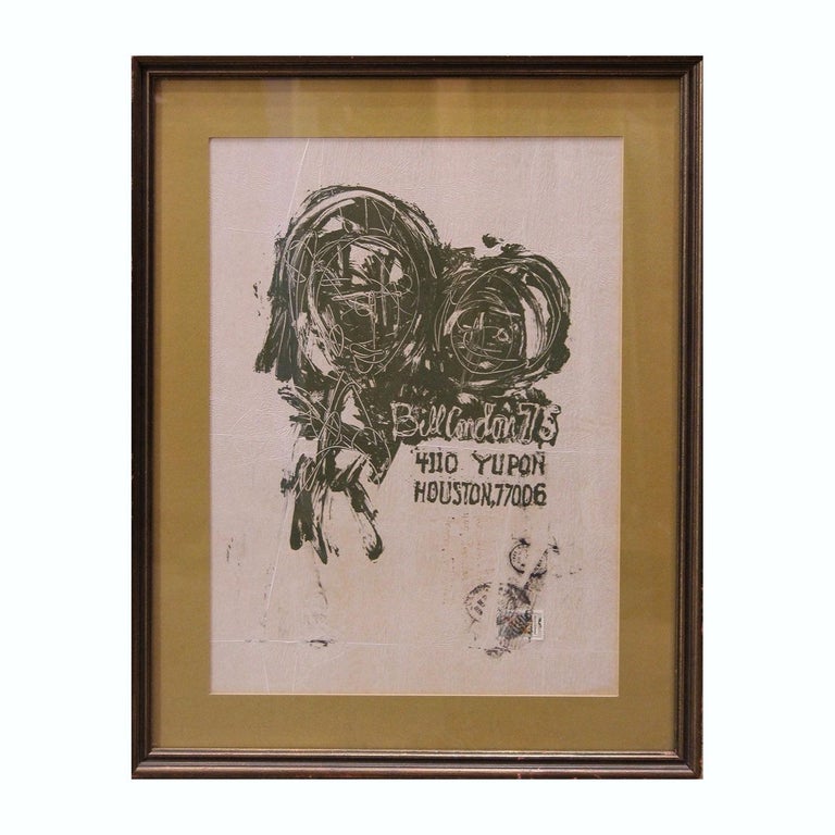 Bill Condon - Modern Figurative Abstract Mixed Media For Sale at 1stDibs
