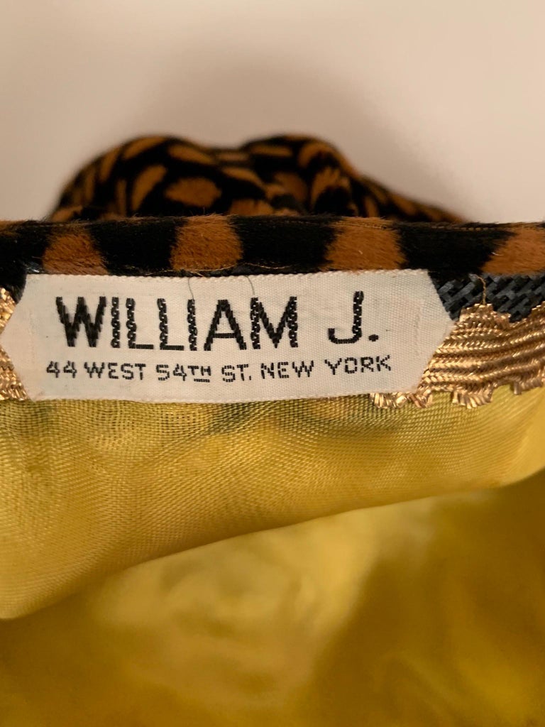Bill Cunningham William J Polka Dot Velvet Hat in the Original William ...