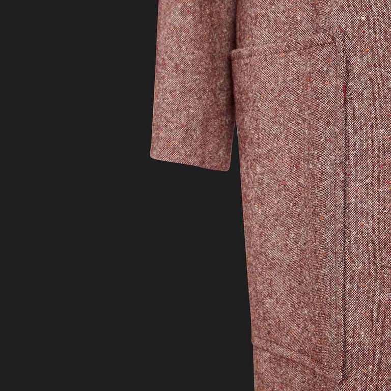 Bill Gibb 1970s Vintage Rare Tweed Maxi Wrap-Around Coat at 1stDibs ...