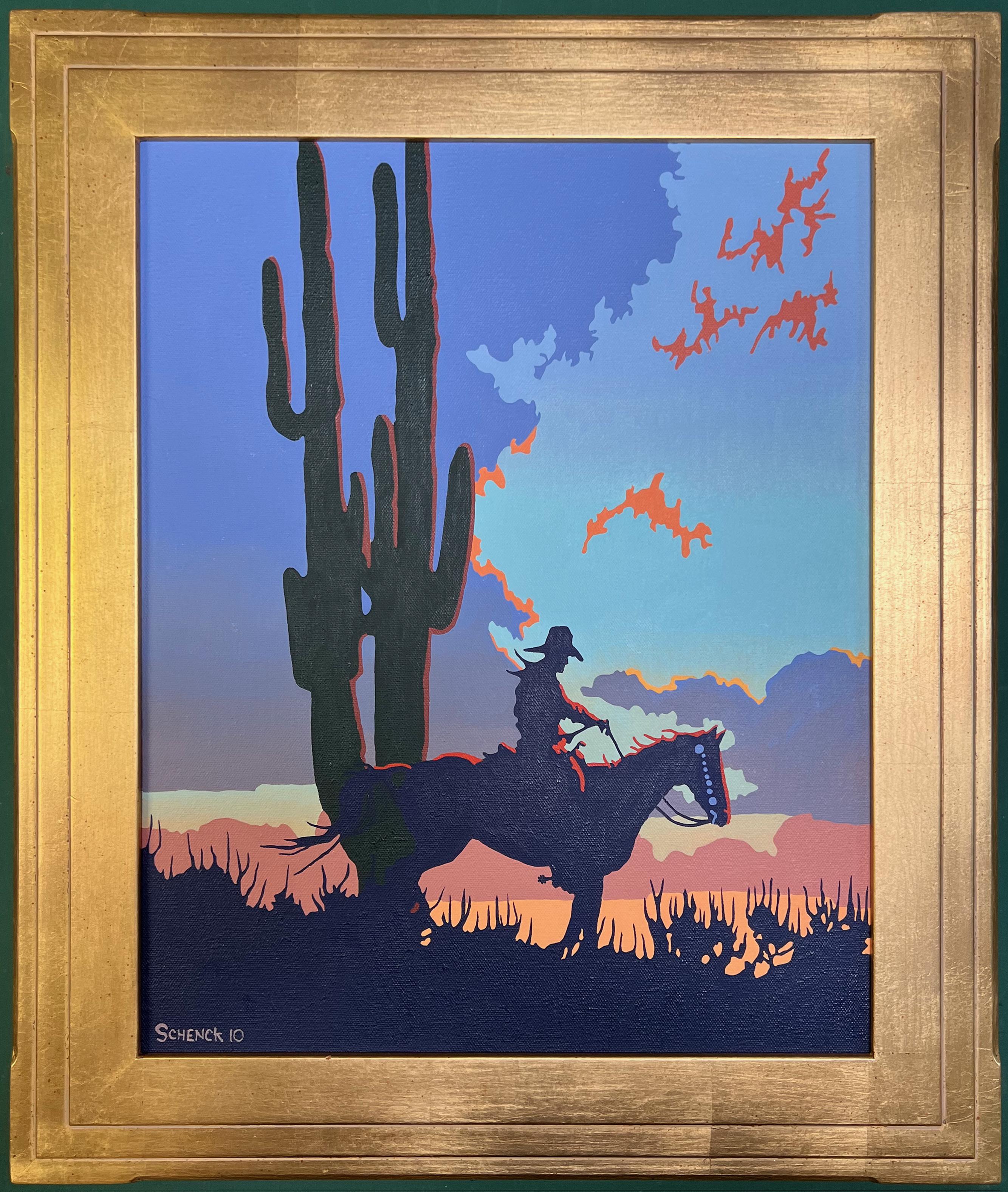 Bill Schenck - Arizona Twilight by Bill Schenck For Sale at 1stDibs