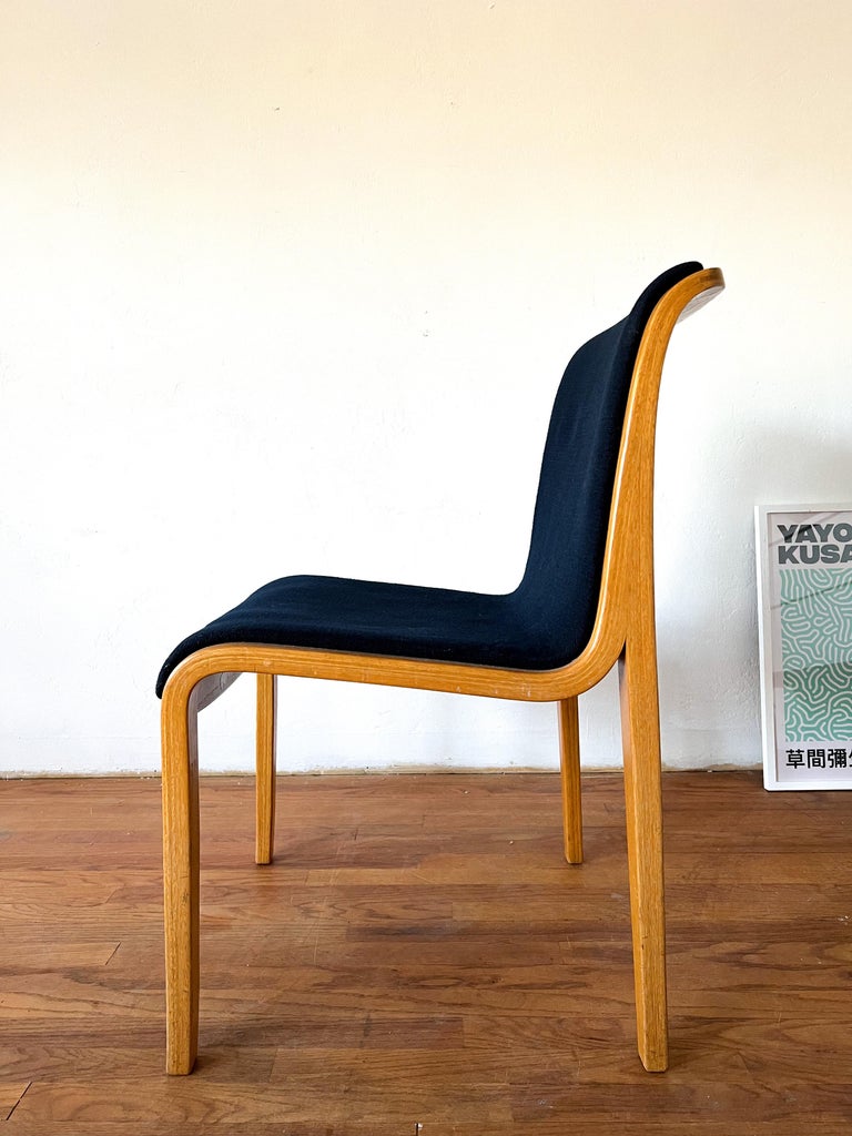Bill Stephens Bentwood Dining Chair for Knoll For Sale at 1stDibs