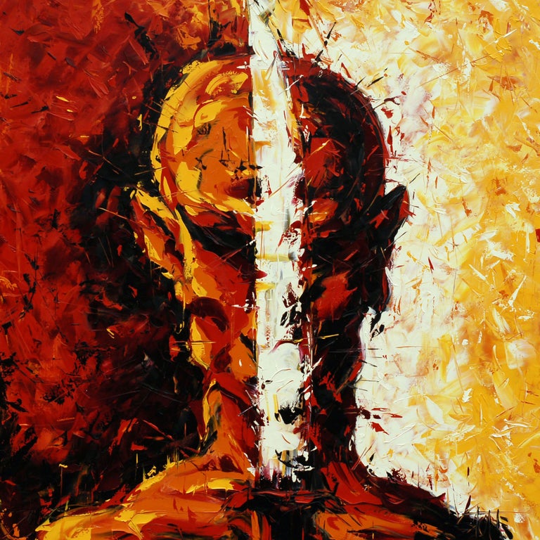Bill Stone - BLADE, Painting, Oil on Canvas For Sale at 1stDibs